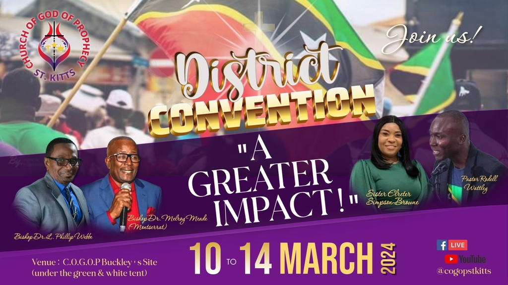 SKNVibes | Church of God of Prophecy Annual District Convention 2024