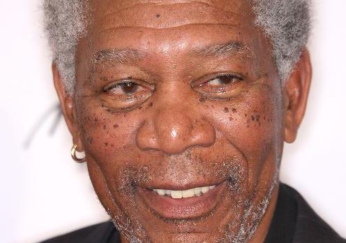 Nelson Mandela Morgan Freeman Billboard