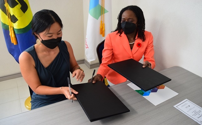 SKNVibes | CDEMA signs MoU with World Hope International to strengthen ...