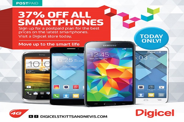 SKNVibes | Digicel Delivers Super Smartphone Sale Today