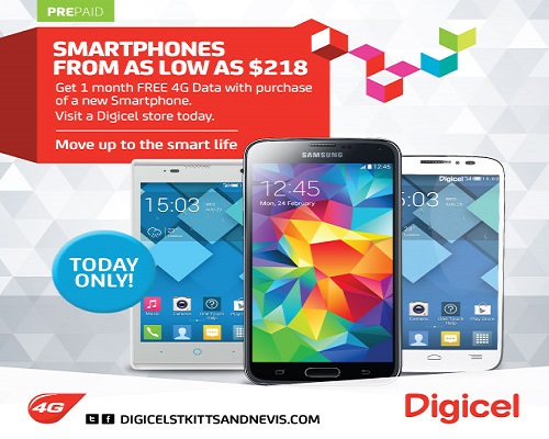 SKNVibes | Digicel Delivers Super Smartphone Sale Today
