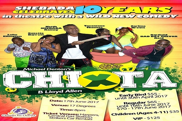 SKNVibes | Shebada Celebrates 10 years in Theater with a Wild New Comedy