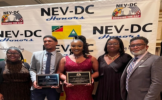 SKNVibes | NEV-DC recognizes two young Nevisians at 17th Annual Honors ...