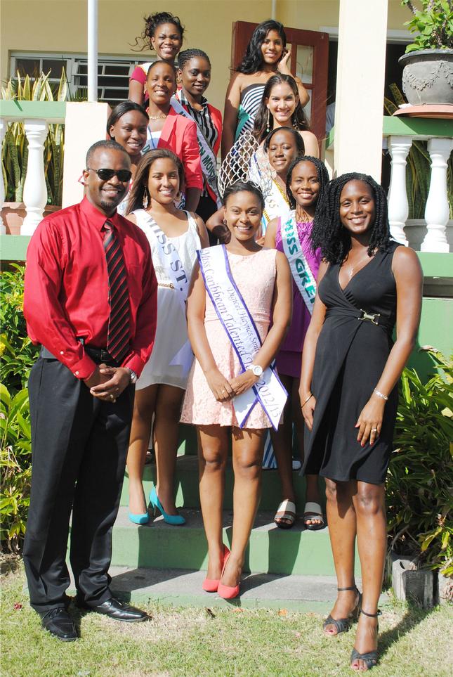 SKNVibes | Konris Maynard hosts Haynes Smith Miss Caribbean Talented ...