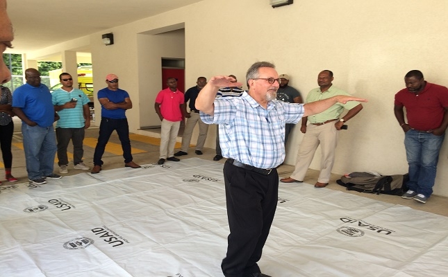 SKNVibes | USAID/OFDA provides plastic sheeting training in the Caribbean