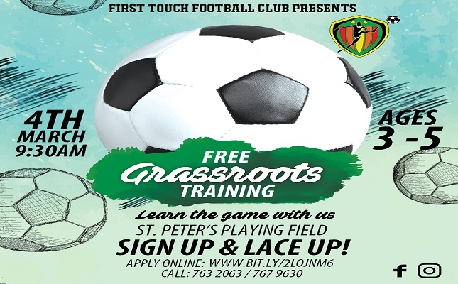 SKNVibes | Youth to learn football at free Grassroots training