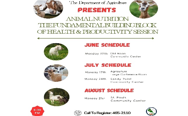 SKNVibes | Farmers invited to Nutrition Management Training sessions