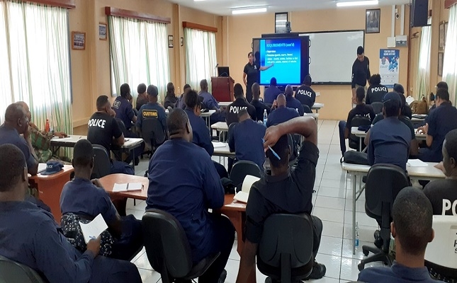 SKNVibes | Tactical units sharpening skills at security training course