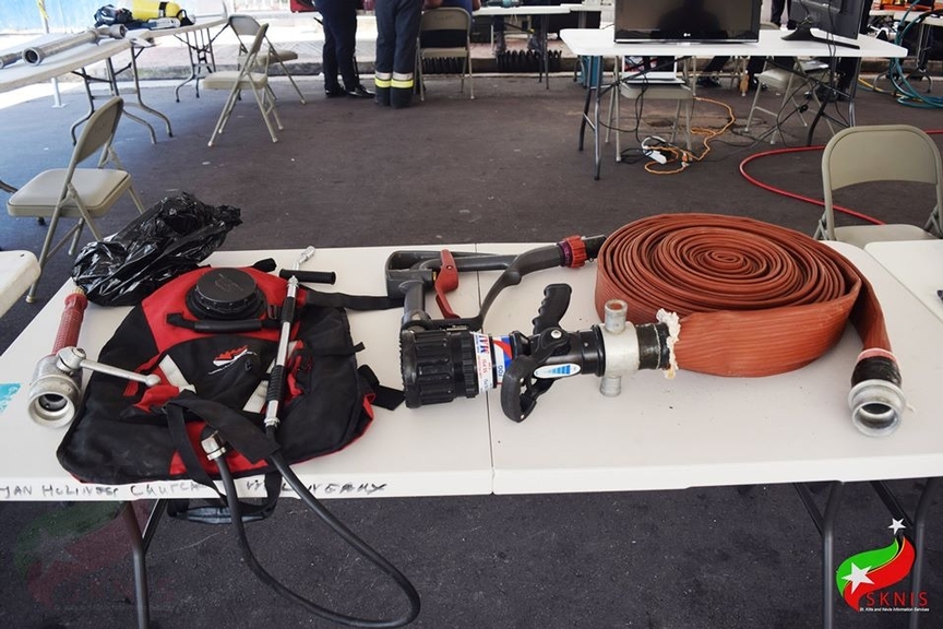 SKNVibes | Fire and Rescue Department display all at Open Day