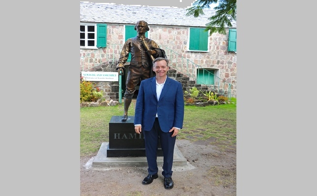 SKNVibes | Premier Brantley receives courtesy call from US Ambassador ...